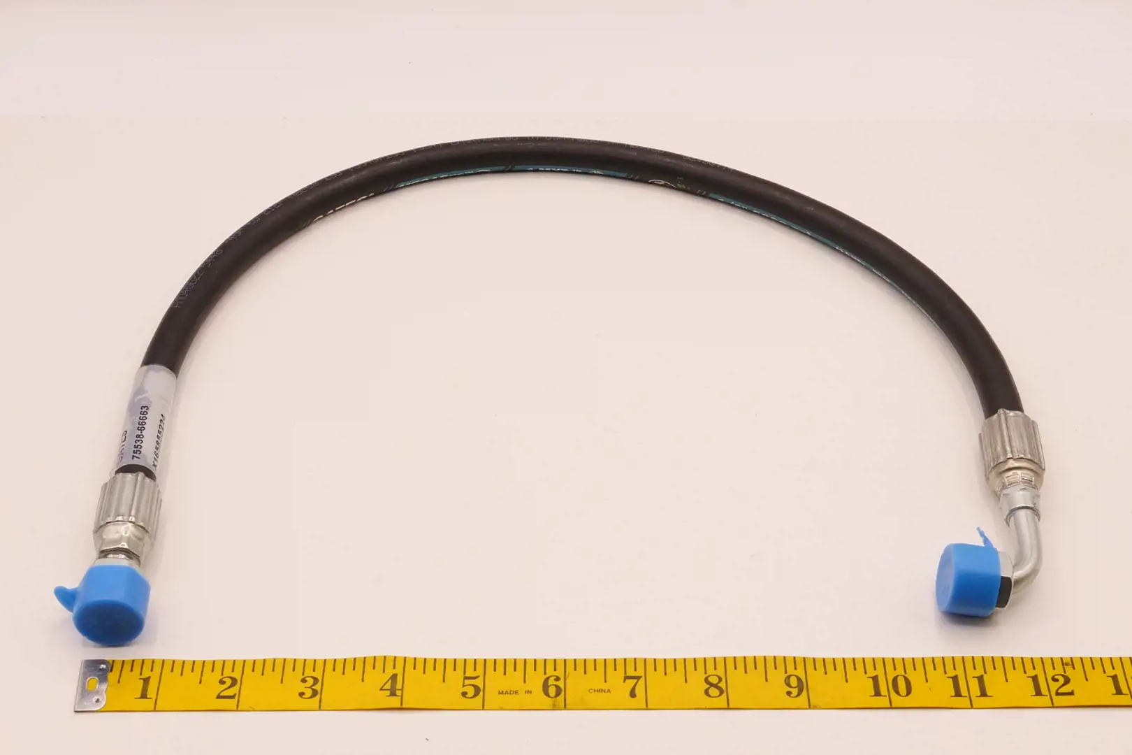 Kubota #75538-66663 HOSE 9 RH, HYDRAULIC