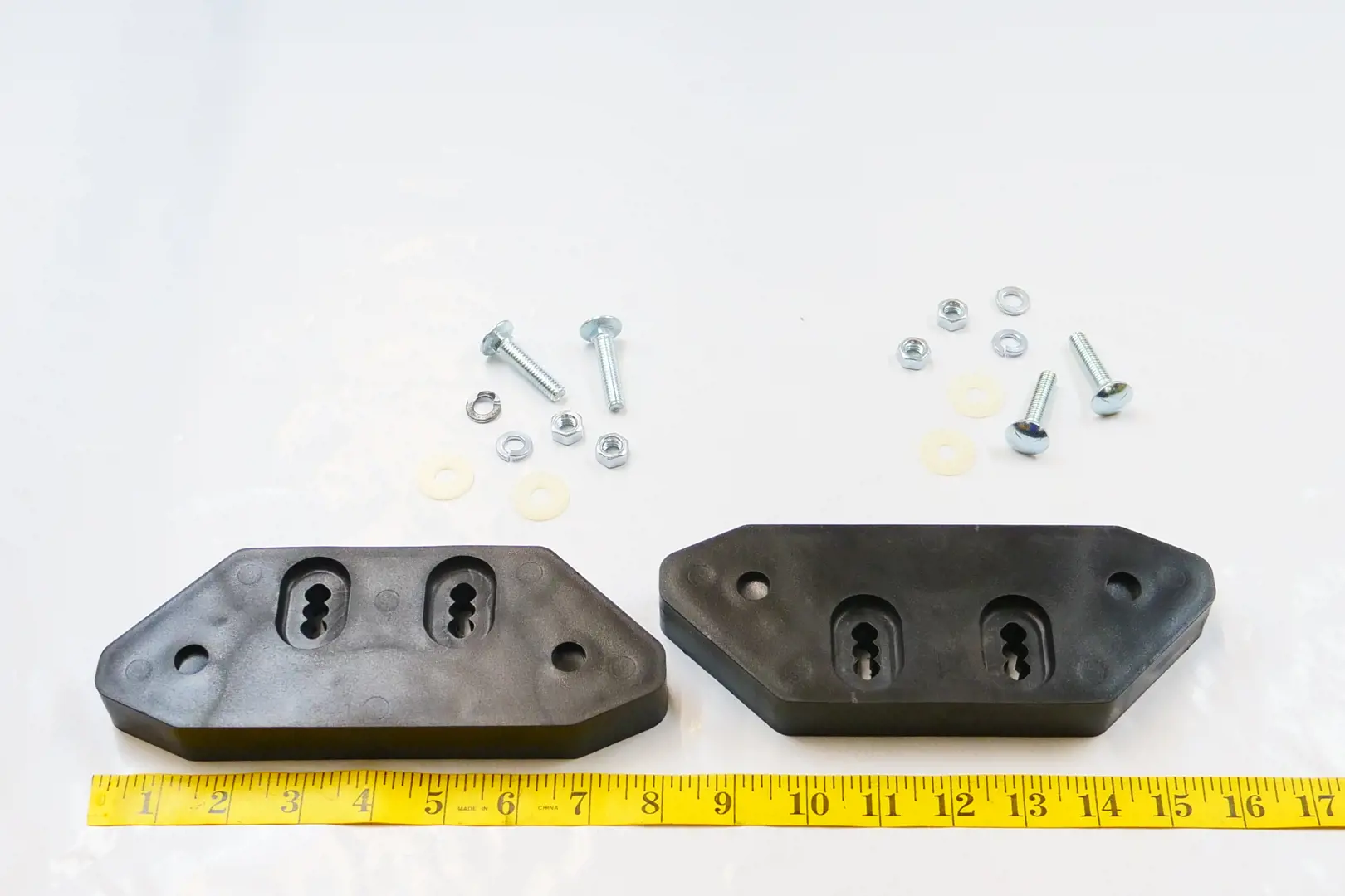 Kubota #BX5444 Hard Plastic Skid Shoe Kit for BX5450 / BX5455HD Snowblowers