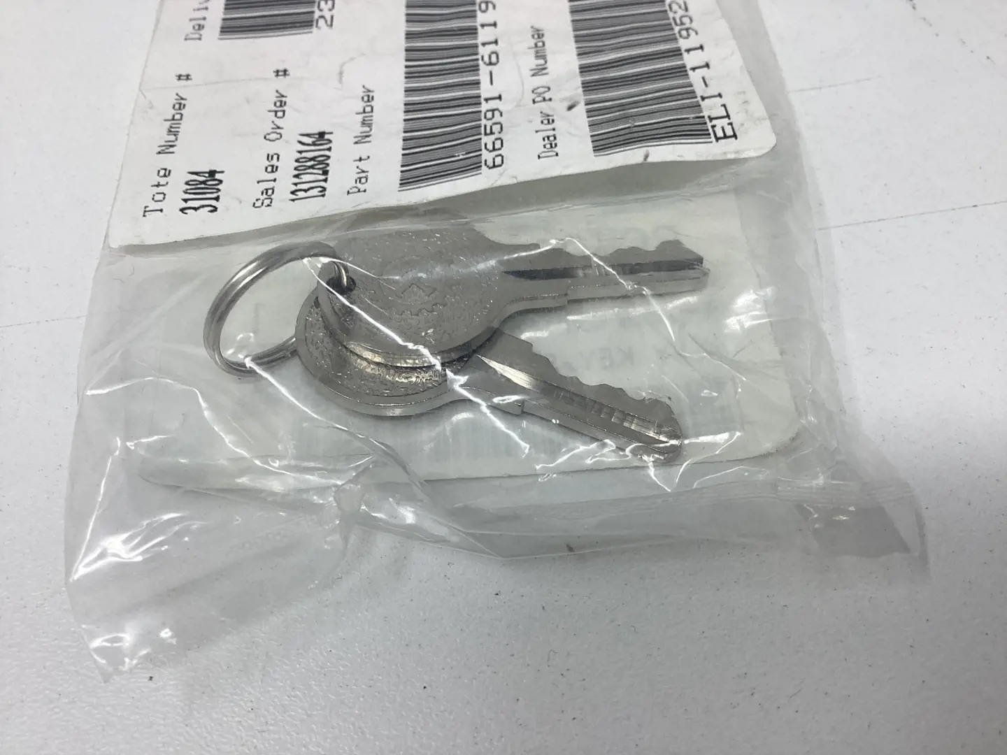 Kubota #66591-61190 Ignition Key