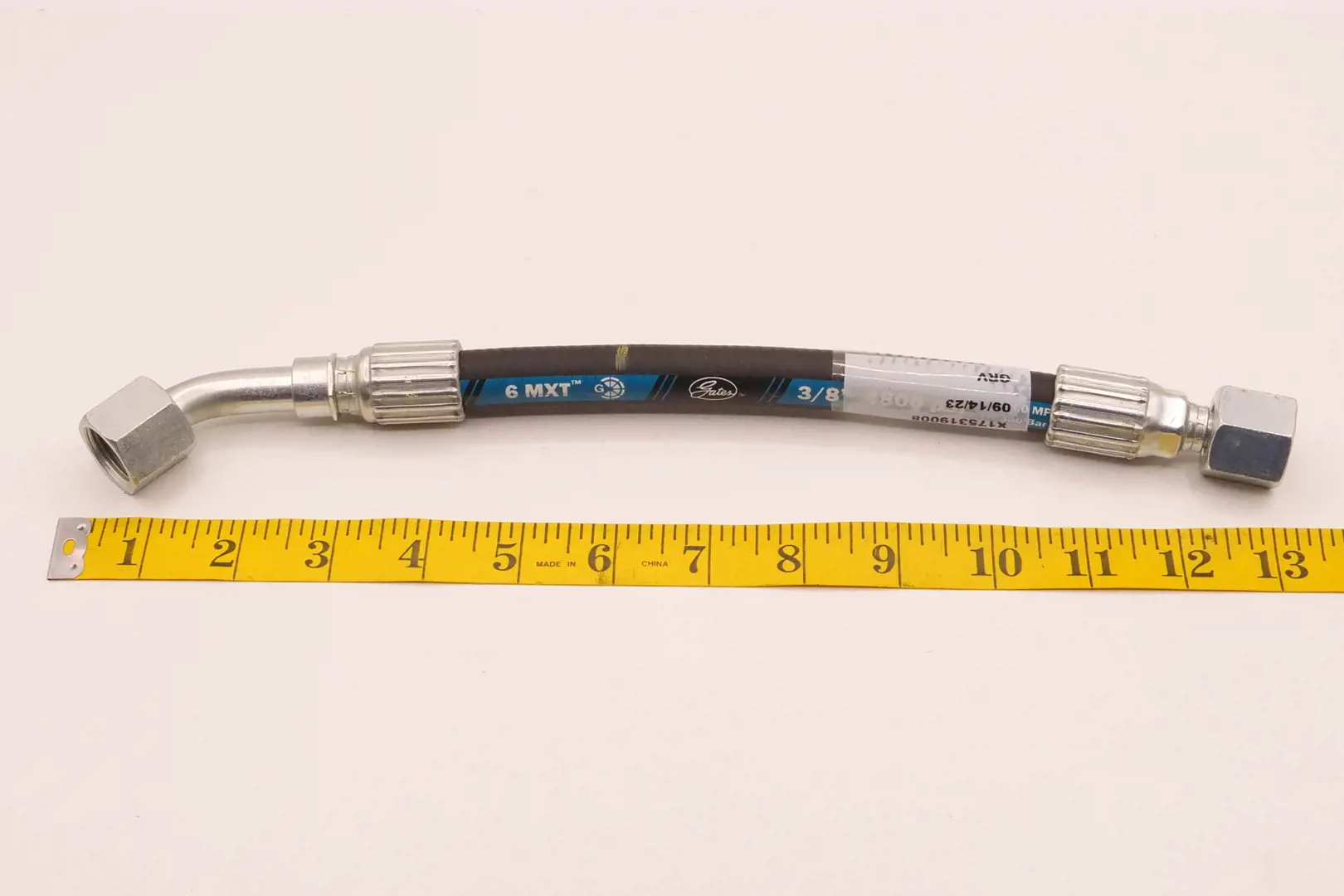 Kubota #7J266-66630 HOSE 10, HYDRAUL