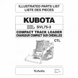 Kubota SSV/SVL/R Series Manuals