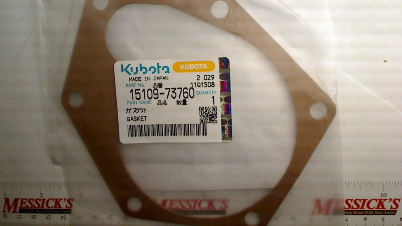 Kubota #15109-73760 PACKING