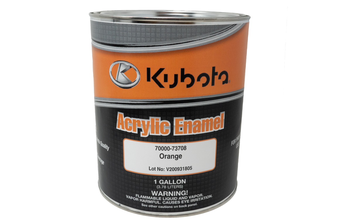 Kubota #70000-73708 PAINT, ORANGE LE