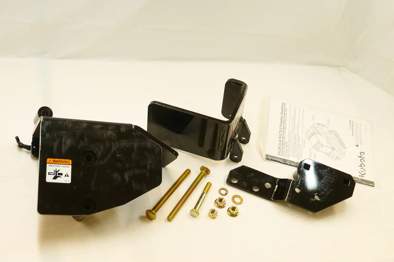 Kubota #S6718ACG SVL75 / SVL95-2 / SVL97 AUXILIARY COUPLER GUARD KIT