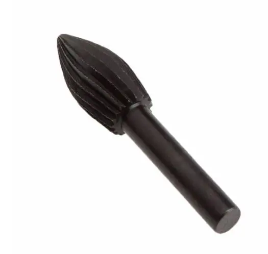 Forney #F60075 Rotary File, 1 in x 1/2 in x 1/4 in Football Shaped