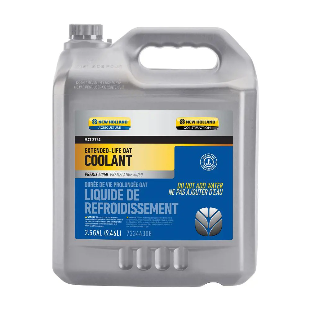 New Holland #73344308 Extended Life OAT Coolant/Antifreeze - 50/50 ...
