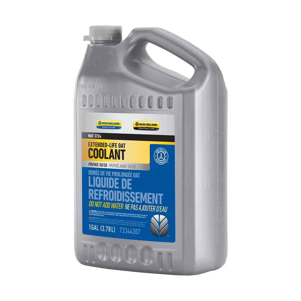 New Holland #73344307 Extended Life OAT Coolant/Antifreeze - 50/50 ...