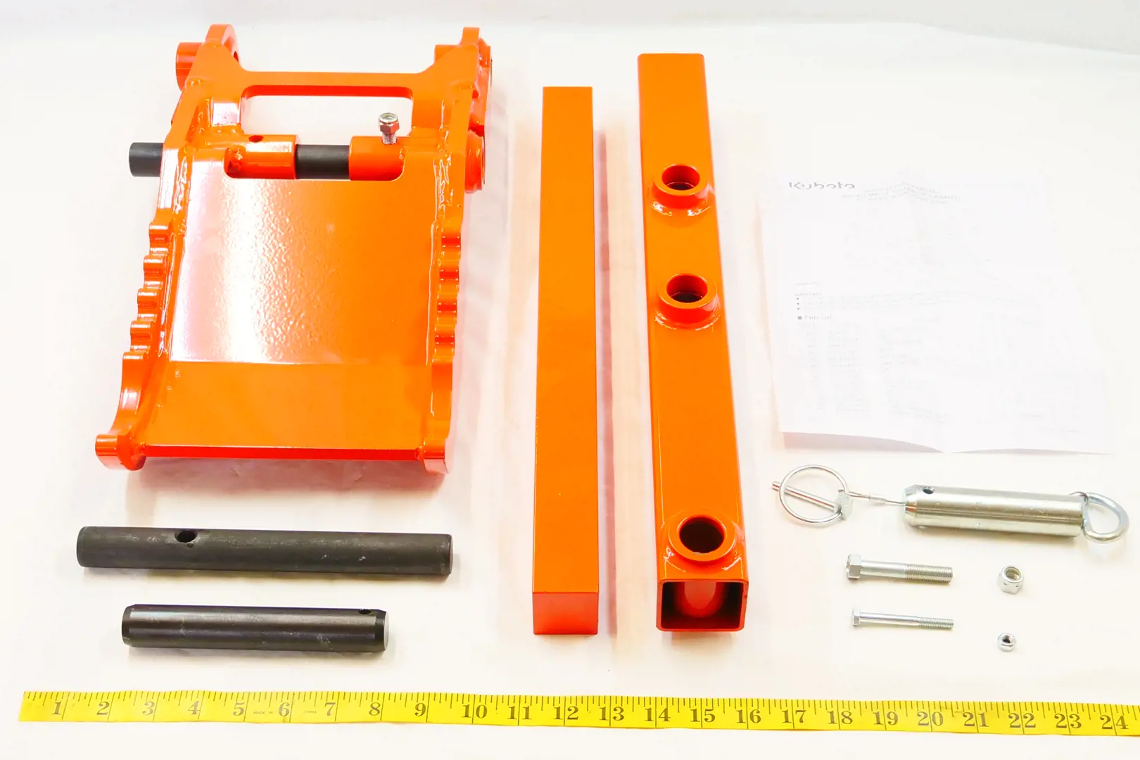Kubota #BH1976 6 Position Mechanical Thumb for BH65, BH70, BH76 & BH77 ...