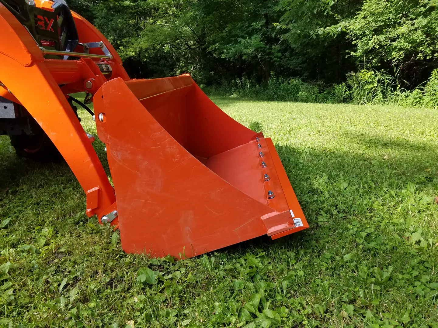 Kubota #BX2414 48" Bolt on Cutting Edge for BX2448 Bucket