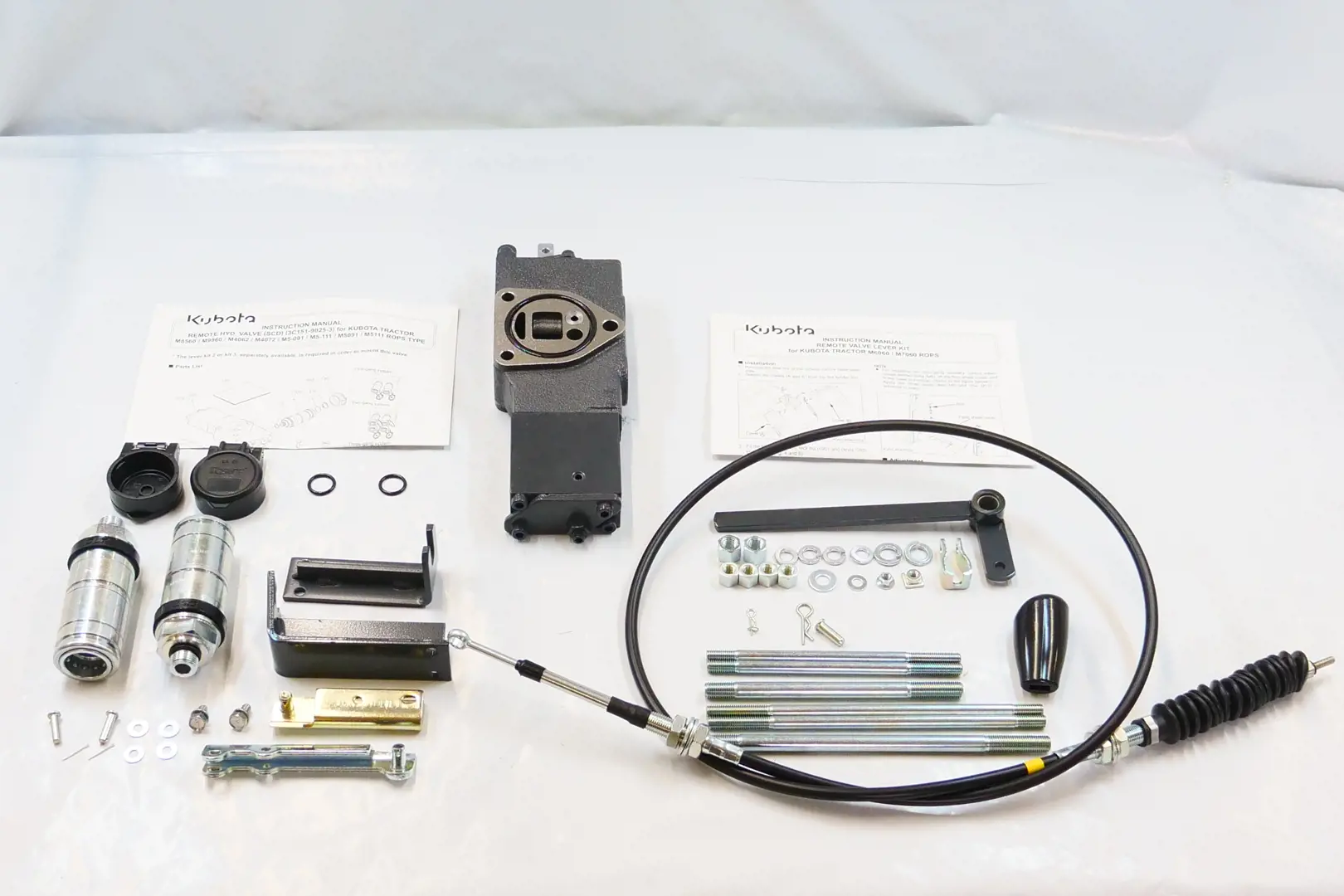 Kubota #M7607-M7604 2nd Rear Remote w/ SCD Valve - M60 Series ROPS