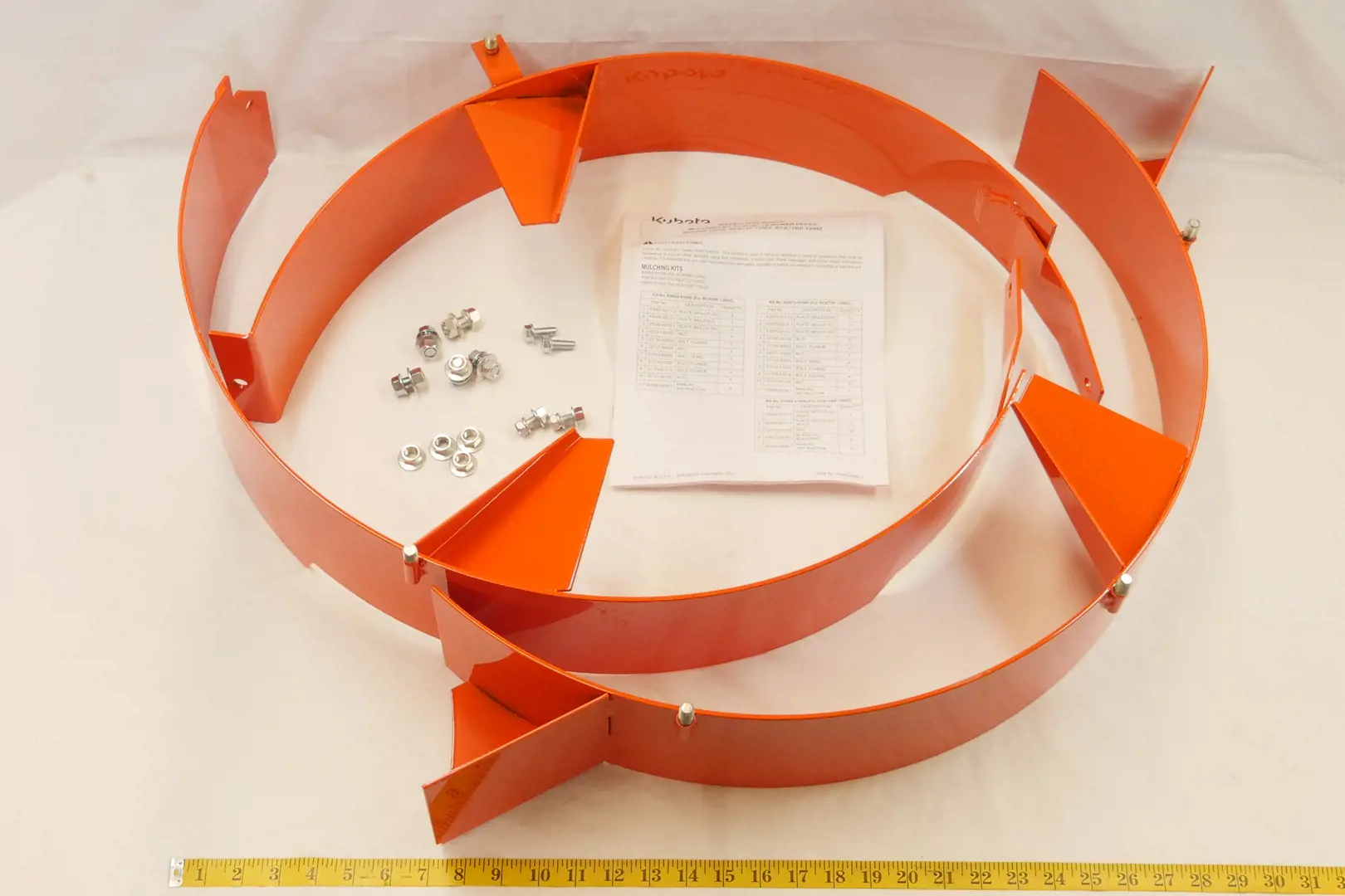 Kubota #ZD3167 Mulch Kit for ZD1200/ZD1500 Series w/ 72" Side Discharge ...