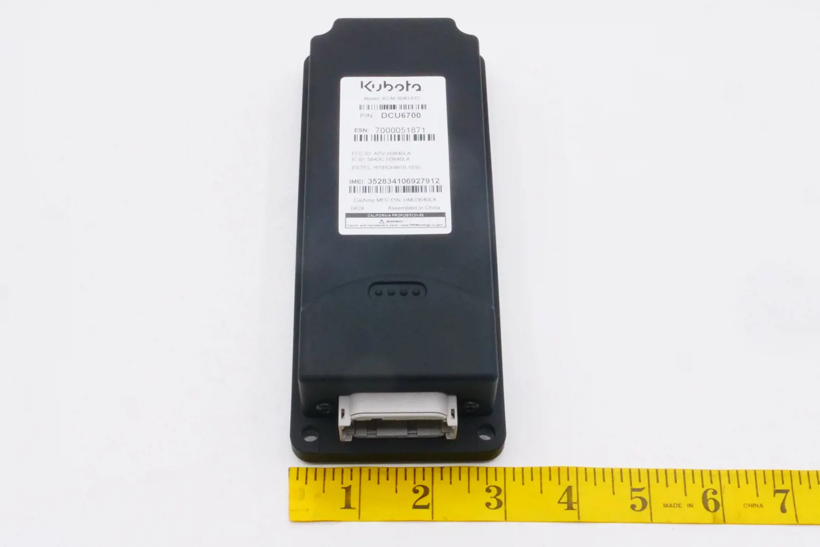 Kubota #DCU6700 AT&T TELEMATICS MODEM