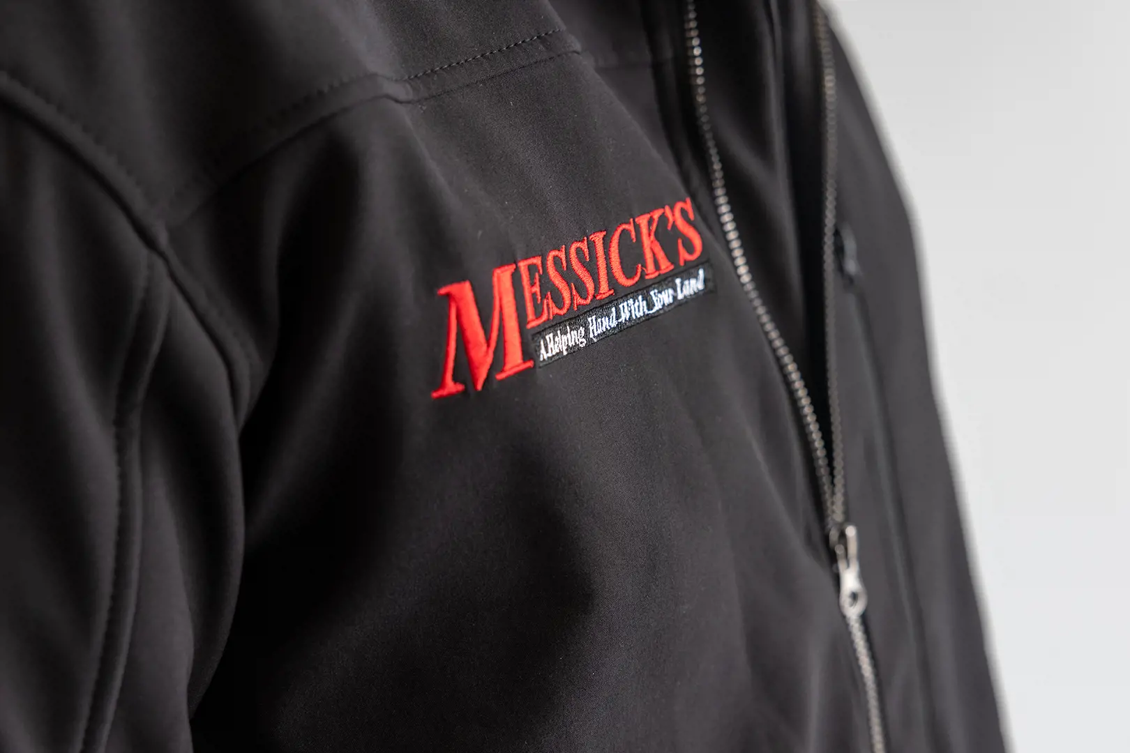 Messicks Apparel #MFEMBLACKJKT Messick's Mens Black Jacket