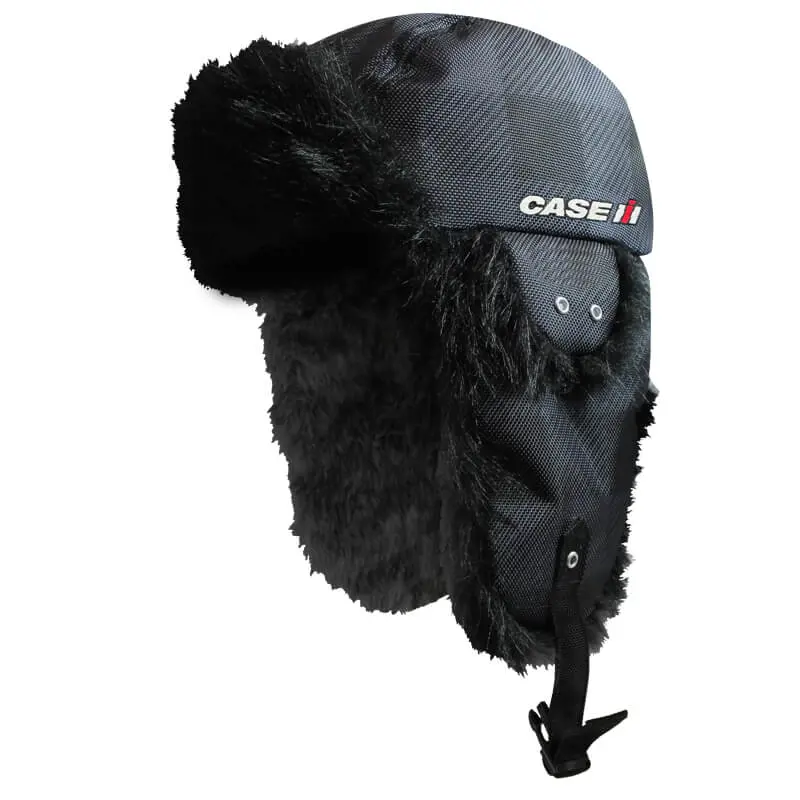 Case IH #IH07-2797 Case IH Plaid Trapper Hat
