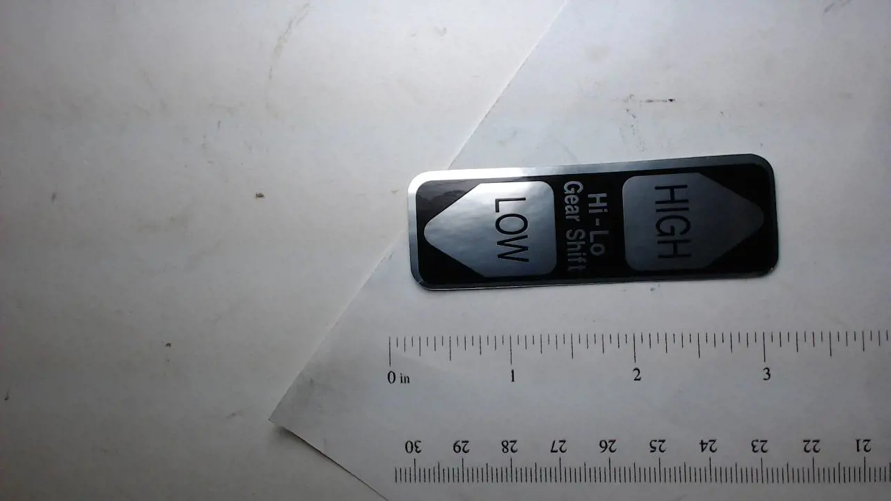 Kubota #66601-48140 LABEL