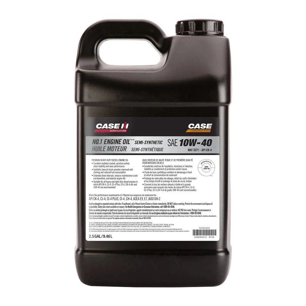 Case IH #73344222 10W-40 CK-4 Engine Oil