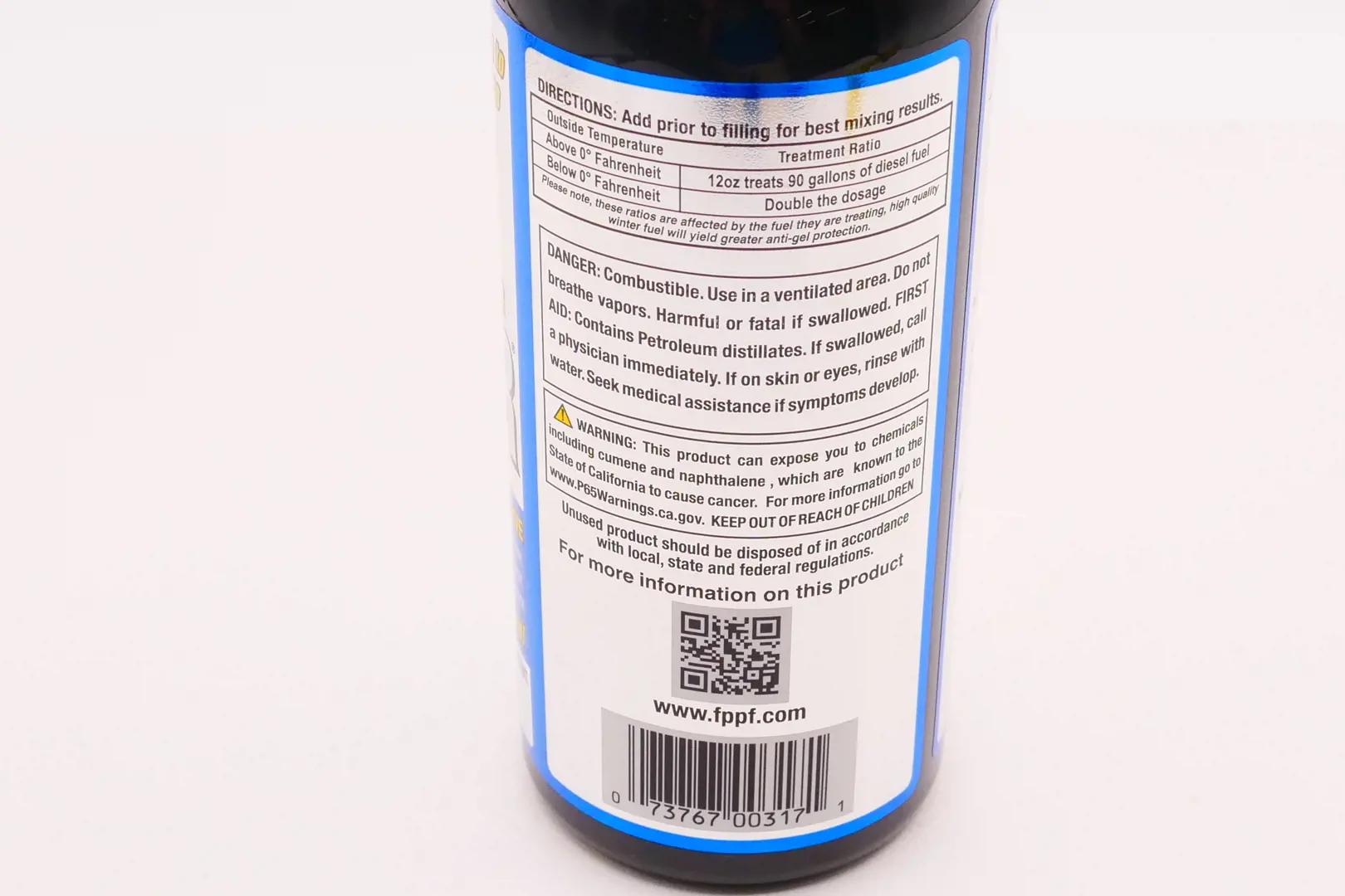 FPPF #00317 Deluxe Total Power Diesel Treatment - 12oz