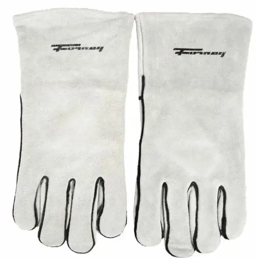 Forney #F53429 Gray Leather Welding Gloves (Men's XL)