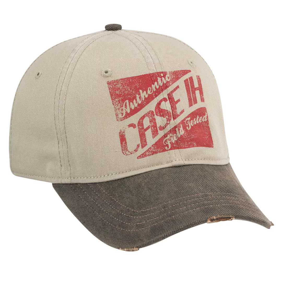 New Holland & Case IH Apparel #260837 Case IH Chino Stone Washed Cap
