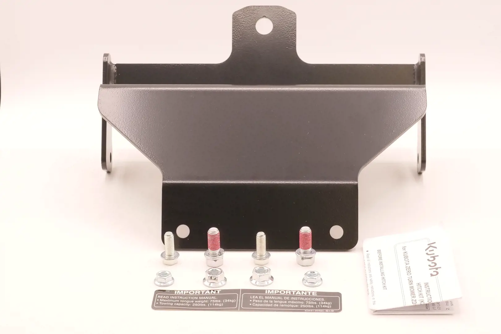 Kubota #ZD3358 Rear Hitch for ZD1200 Series