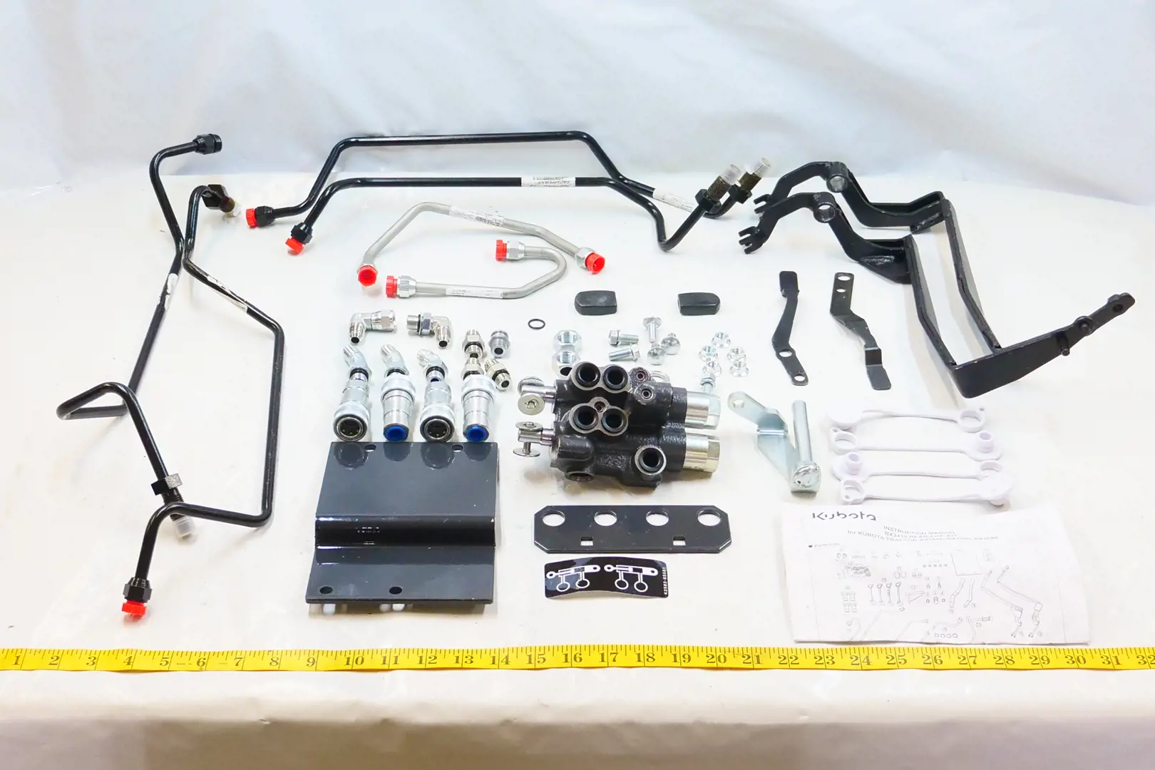 Kubota #BX2419A Dual Rear Remote Valve Kit - BX80 Series