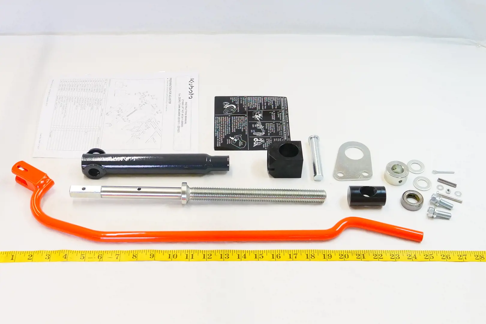 Kubota #ZD3117 Maintenance Lift Kit for ZD1000 Series