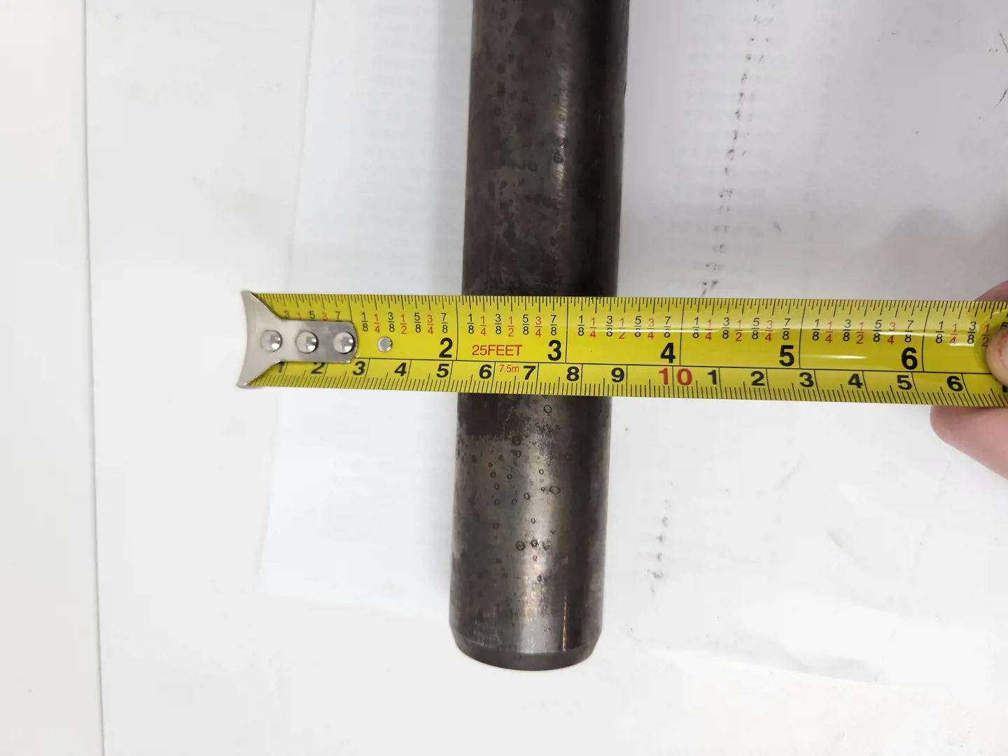 Kubota #70091-00165 PIN, FRONT K7870